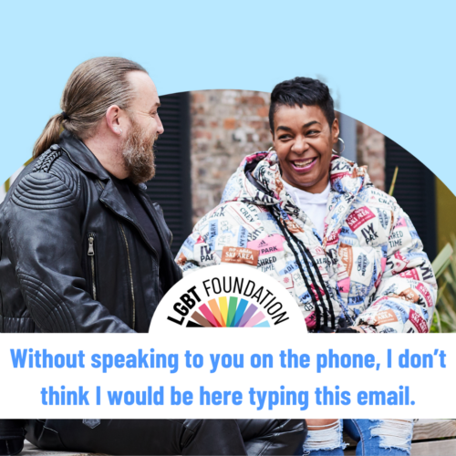 Helpline & Email Support – LGBT Foundation