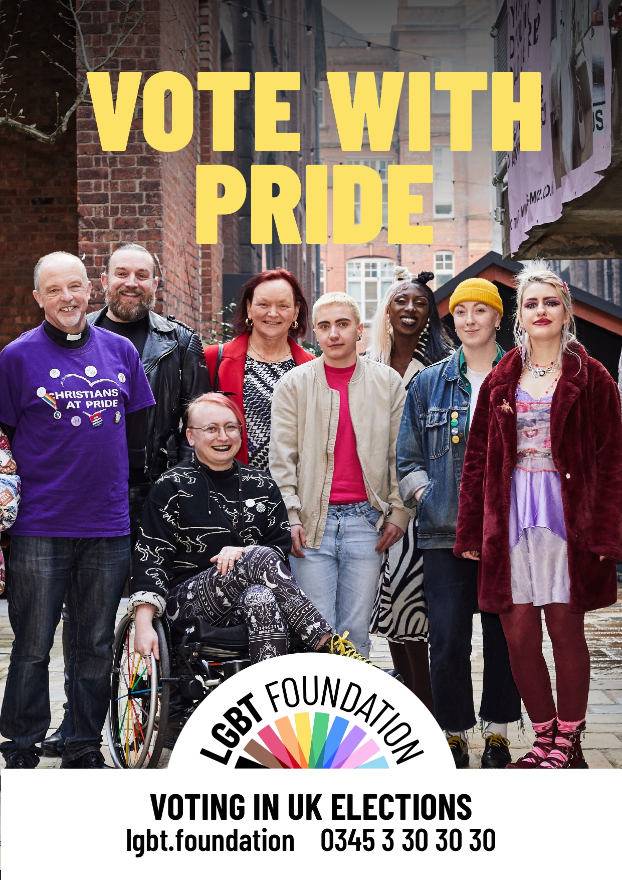 Vote with Pride – Helping you with Elections in the UK – LGBT Foundation