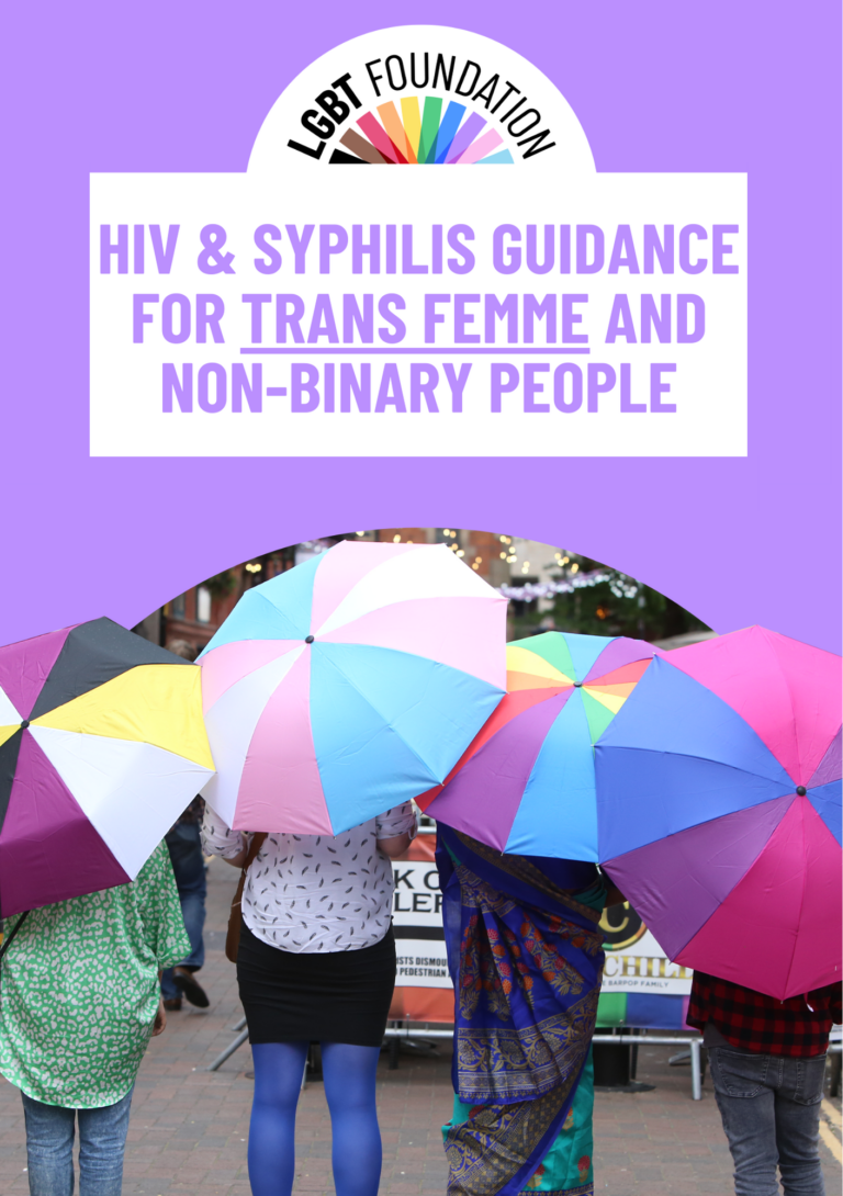 SEXUAL HEALTH RESOURCES – LGBT Foundation